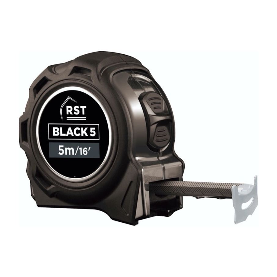 RST Black Tape Measure – Batley DIY