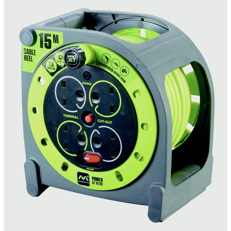 Pro Xt 4 Gang Cable Reel – Batley DIY