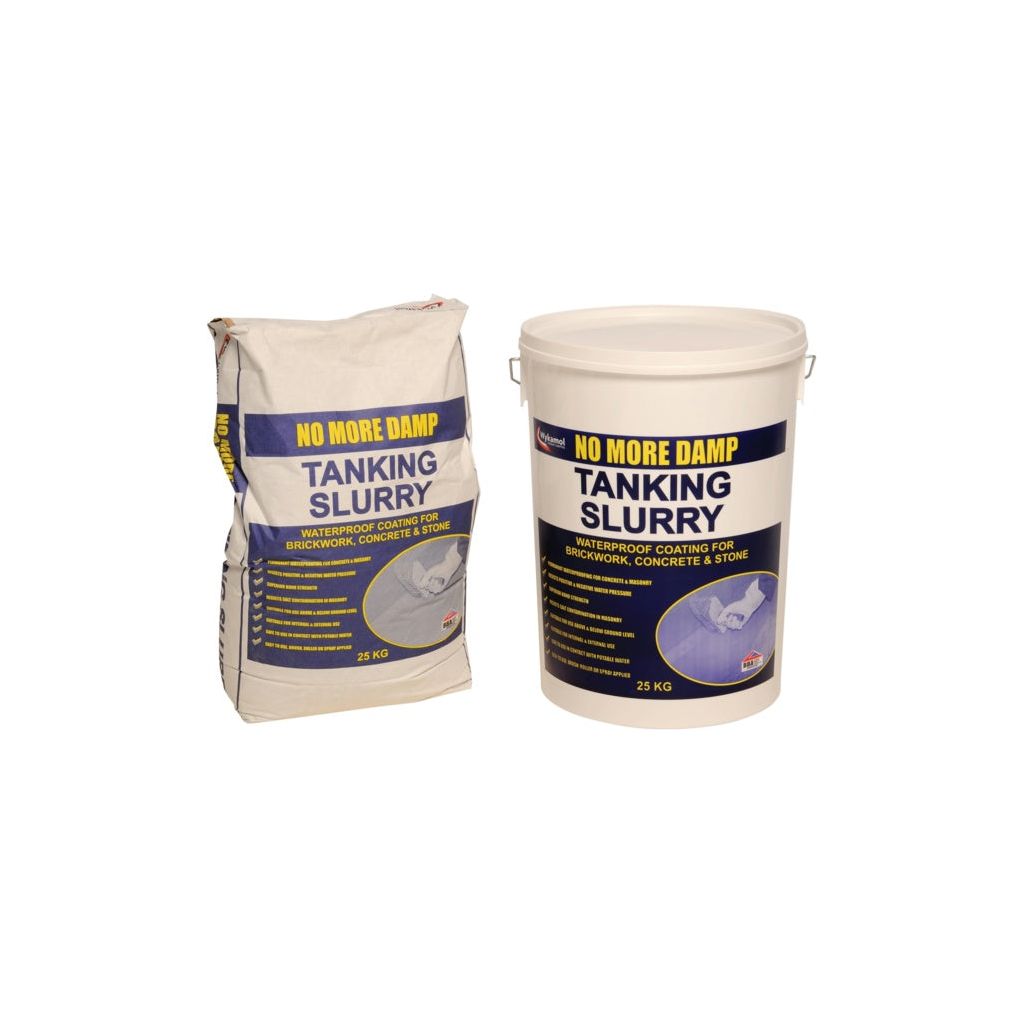 No More Damp Tanking Slurry Bag In A Bucket – Batley DIY