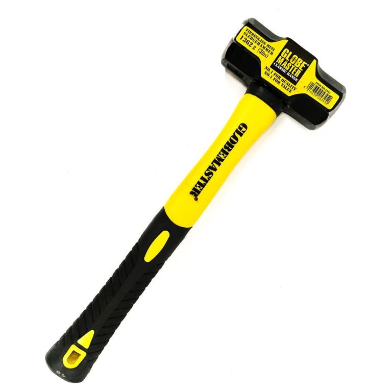 Globemaster Fibreglass Mini Sledgehammer 1361g(3lb) – Batley DIY