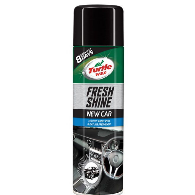 Turtle Wax Fresh Shine New Car 500ml Aerosol – Batley DIY