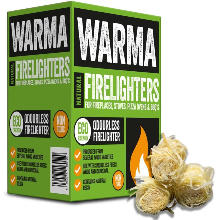 Warma Eco Wood Wool Firelighter -30 Box – Batley DIY