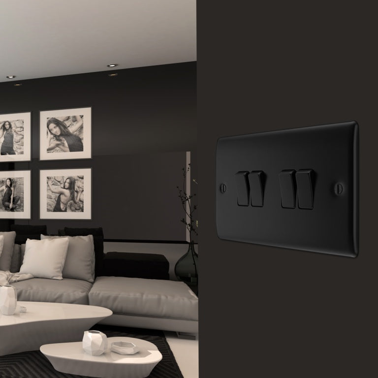 BG Quadruple Switch 16ax 2 Way – Batley DIY