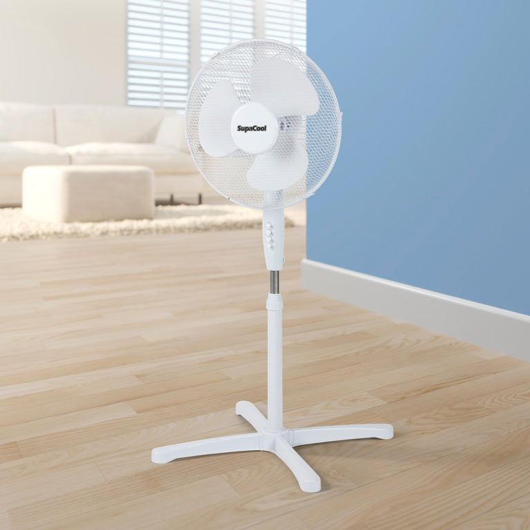 SupaCool Oscillating Stand Fan 16" – Batley DIY