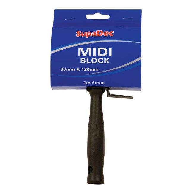 SupaDec MIDI Block Brush (30mm x 120mm) – Batley DIY