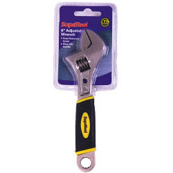 SupaTool Adjustable Wrench with Power Grip – Batley DIY