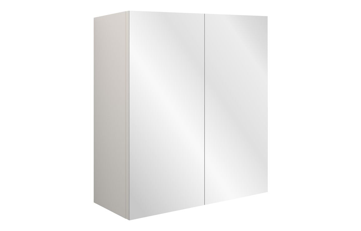 Paddock 600mm Mirrored Wall Unit - Matt Green – Batley DIY