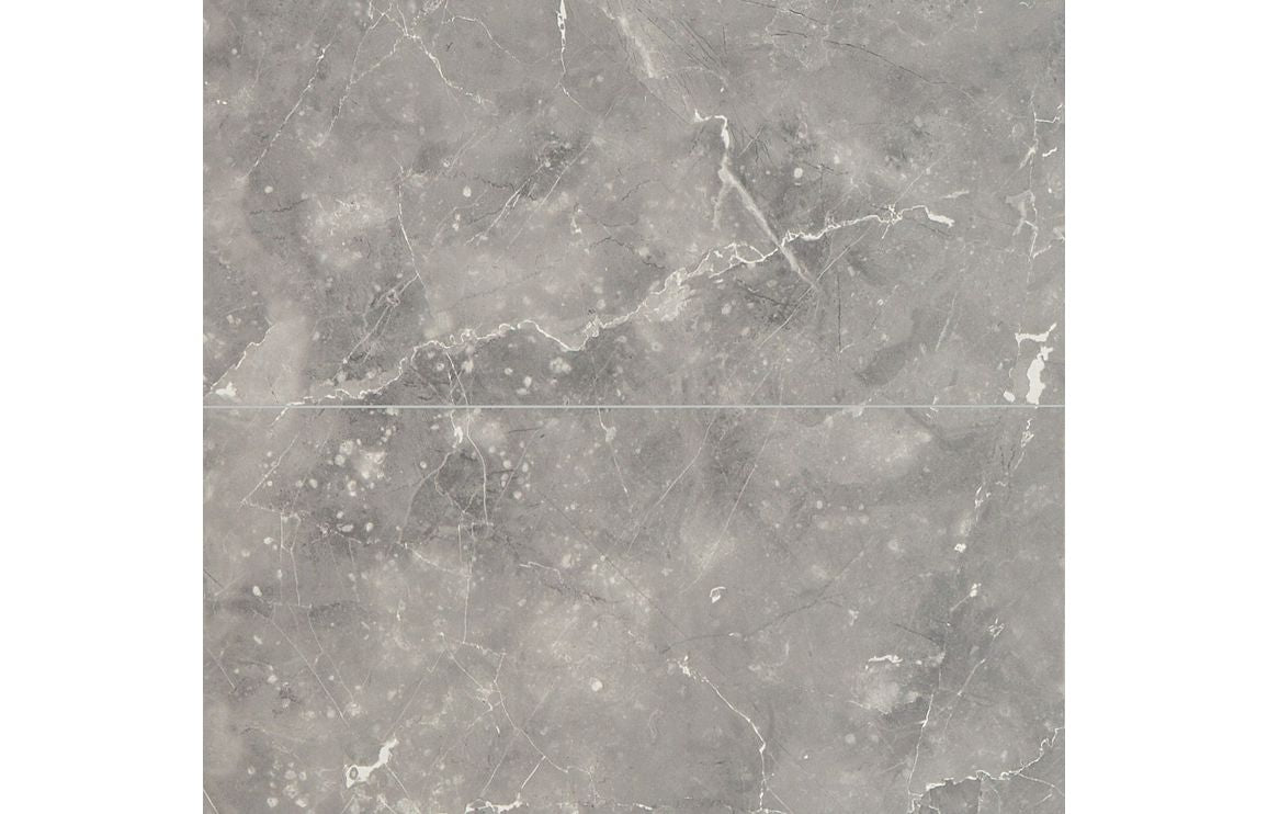 Fibo Marble - Grey Marble (Tile Effect) – Batley DIY